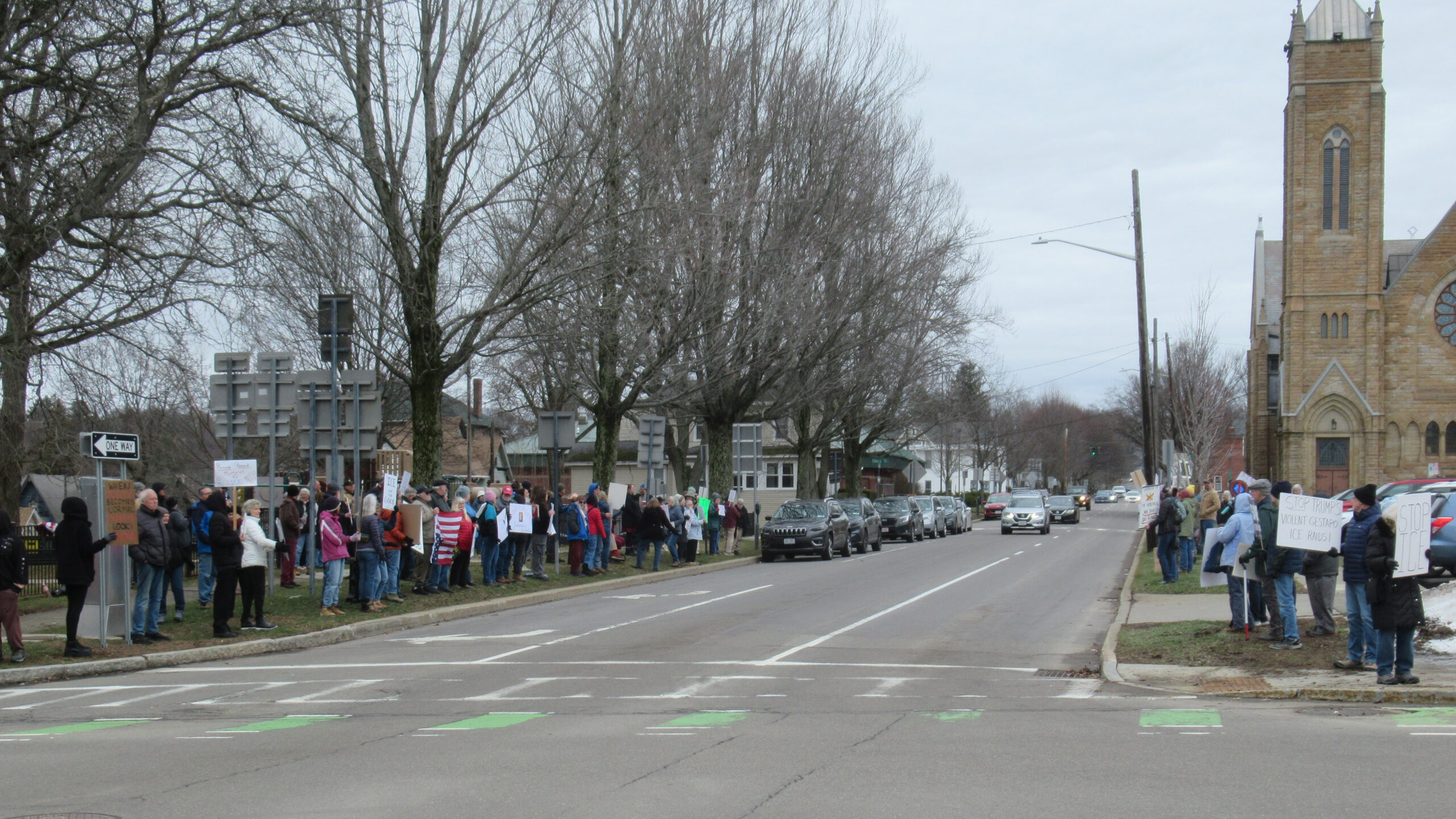 Protest Held In City Saturday | News, Sports, Jobs - Post Journal